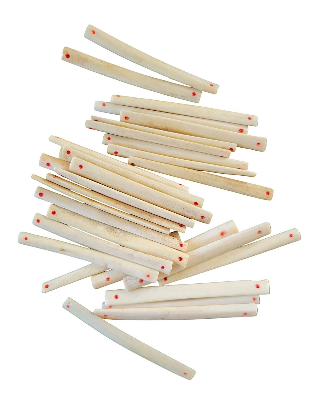 Vintage Mahjong Bone Counter Game Pieces Lot of 30 - Etsy