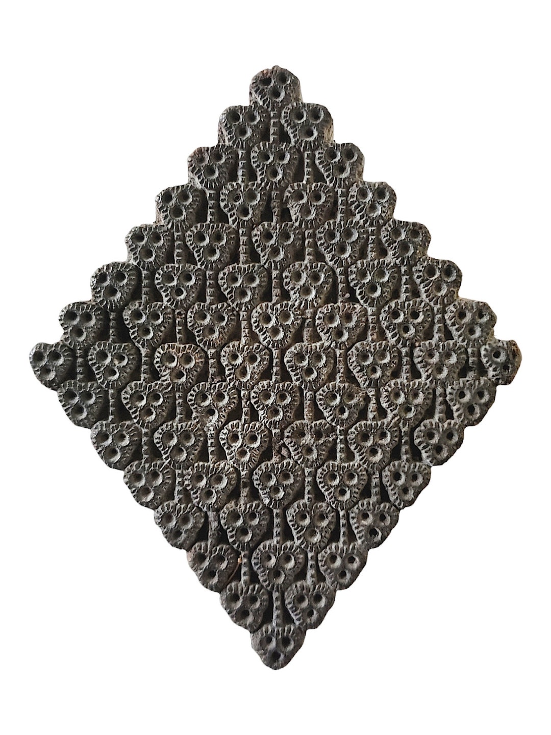 Wooden Carved Tjap Fabric Stamp Batik Textile Design Art Supply - Etsy