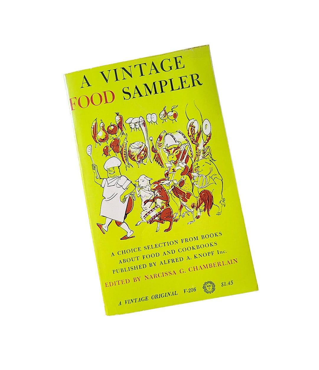 A Vintage Food Sampler 1962 Mid Century Paperback Cookbook Narcisa G ...