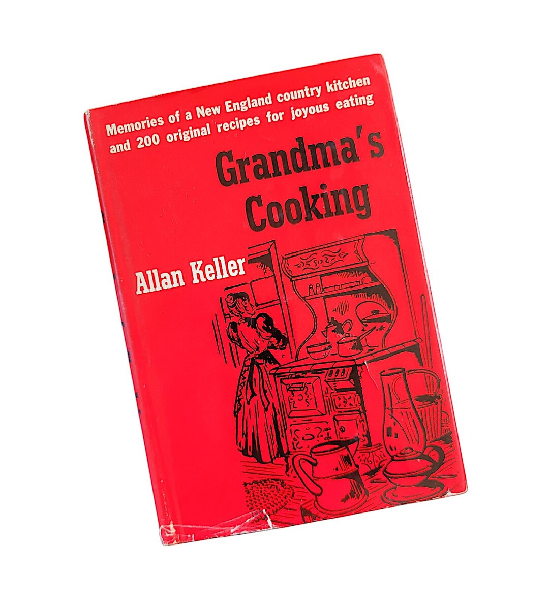 Grandma's Cooking by Allan Keller 1955 Hardcover Mid Century Cookbook ...