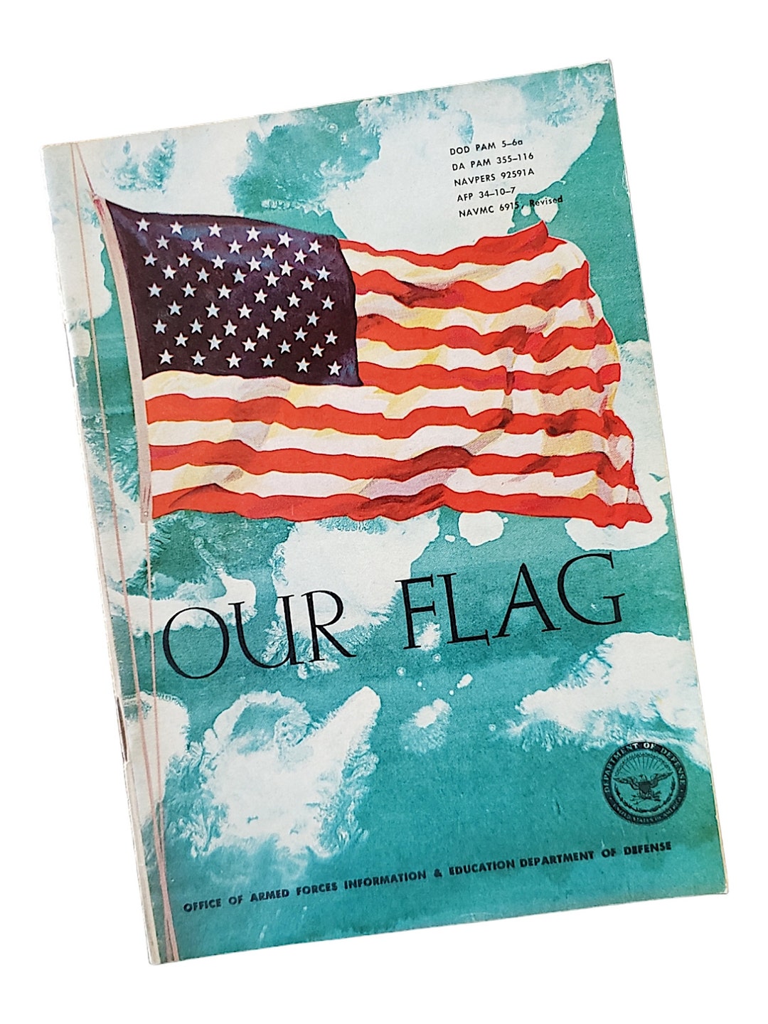 Our Flag Mid Century Department of Defense Armed Forces Information ...
