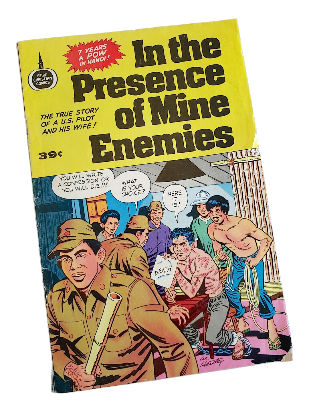 In the Presence of Mine Enemies Comic Book 1973 Spire - Etsy