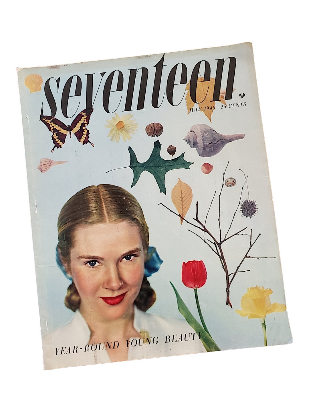 July 1948 Seventeen 17 Magazine Vintage Fashion Advertising History ...