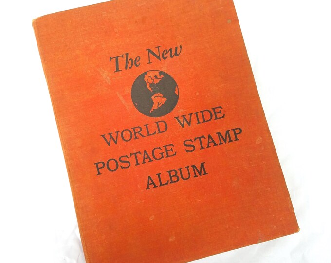 The New World Wide Postage Stamp Album 1953 - Etsy