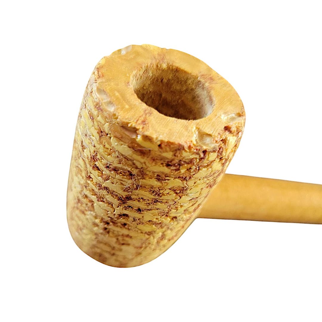 Missouri Meerschaum Vintage Corn Cob Tobacco Pipe Made in Washington MO Prop Costume Accessory ...