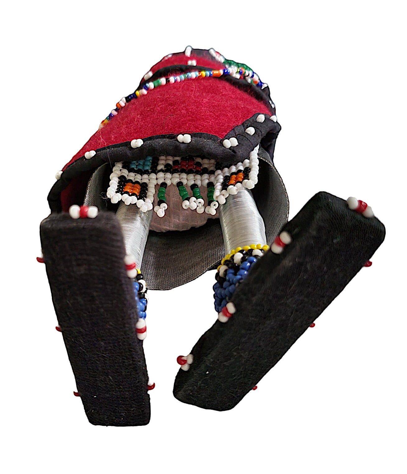 South African Ndebele Doll Multi Color Beadwork Wire Wrapped - Etsy