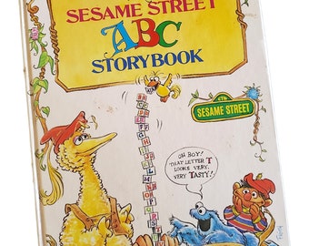 Sesame Street Abc Storybook - Etsy