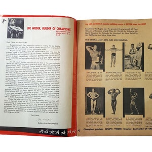 How to Build a Strong Muscular Body With Weider as Your Leader - Etsy