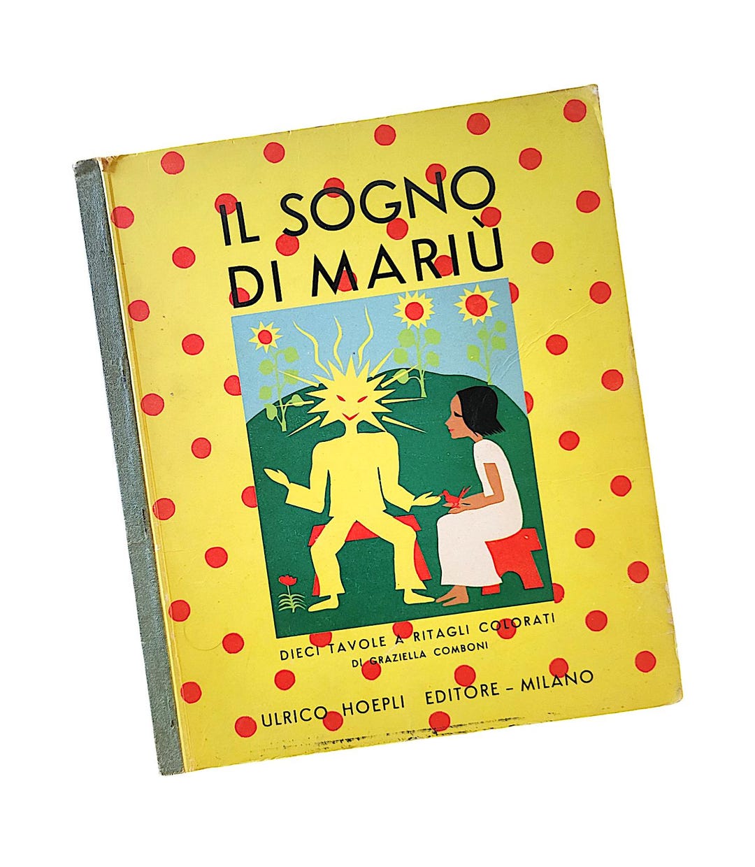 Rare Illustrated Italian Children's Book: Il Sogno Di Mariu, 1945 - Etsy