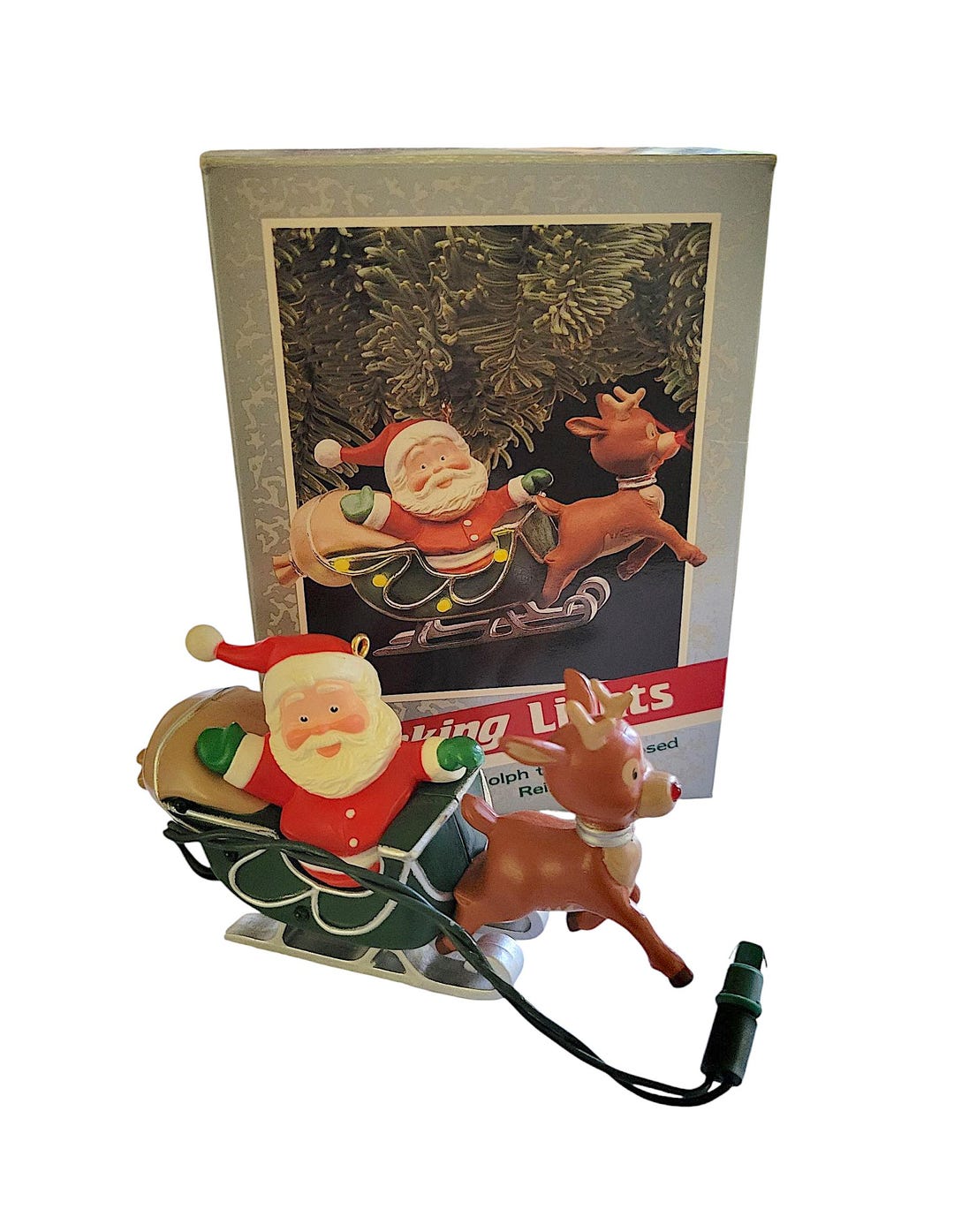 Rudolph the Red-nosed Reindeer Hallmark Keepsake Magic Ornament in ...