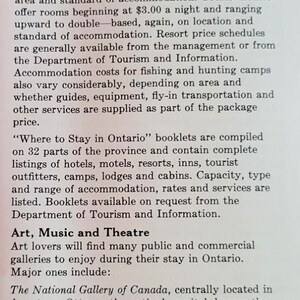 Vintage Canada Tourism Pamphlets Quebec Ontario Tourist Maps Information Souvenirs Lot of 5 - Etsy