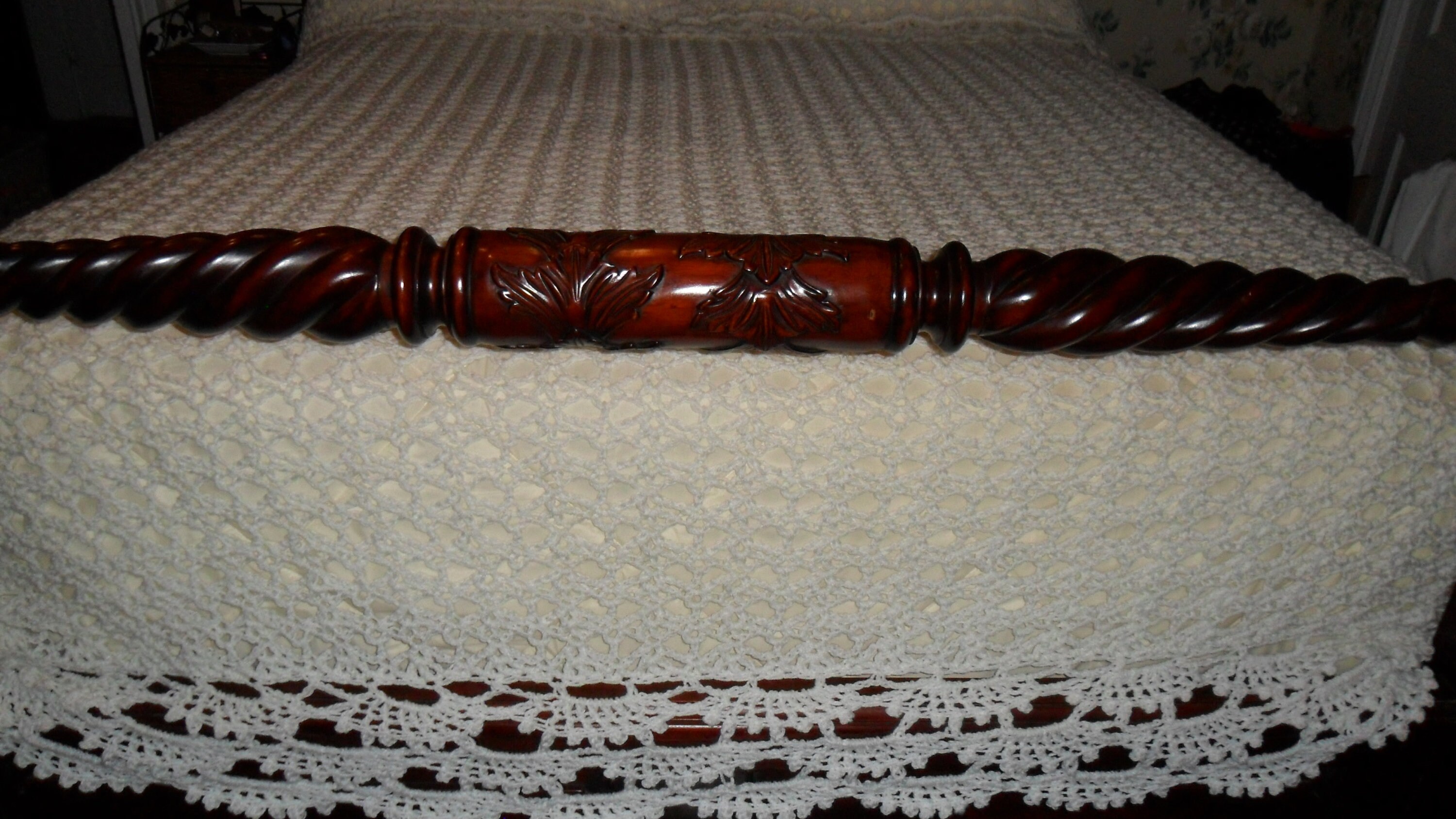 Crochet Afghan With Shams california King120inwx86inl - Etsy