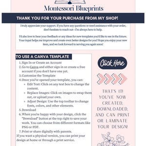 Montessori Primary Progress Report Template: Customizable Classroom ...