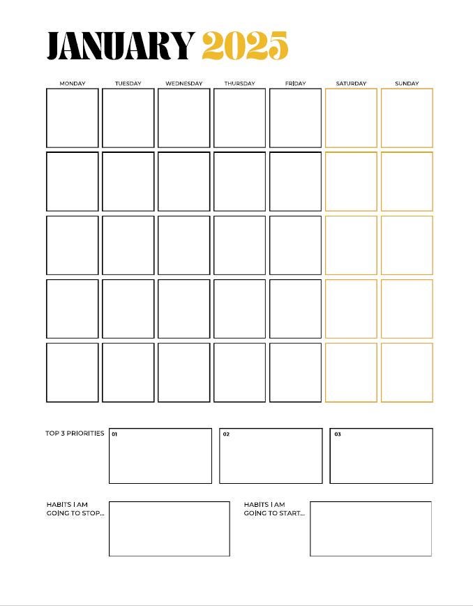 2025 Vision Board Guide - Etsy