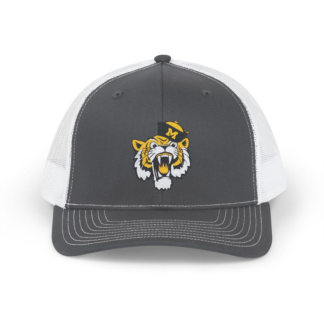 Mizzou Tiger Trucker Cap for Gameday, Snapback Hat, College Game Day ...