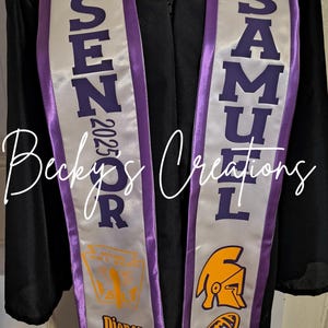 Graduation Stoles - Etsy