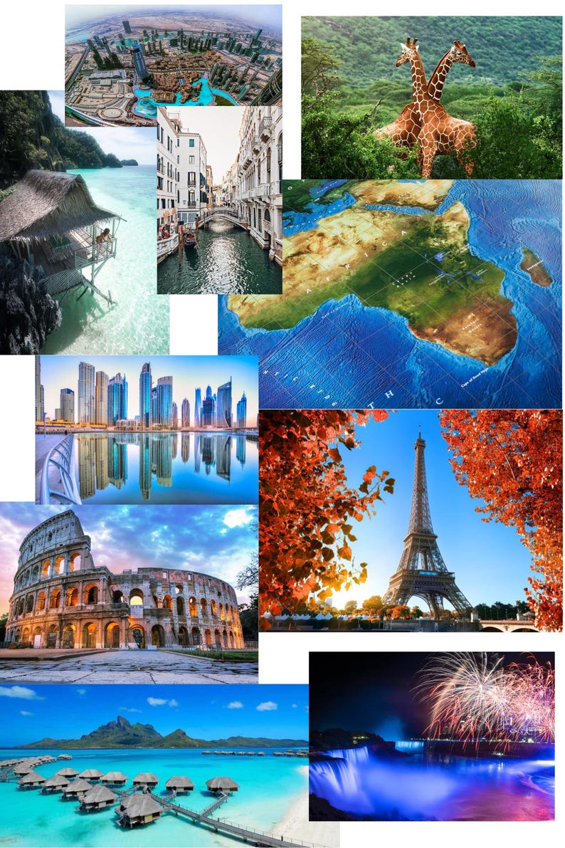 Kickstart 2025 With Our Vision Board Kit! Printable Templates # ...