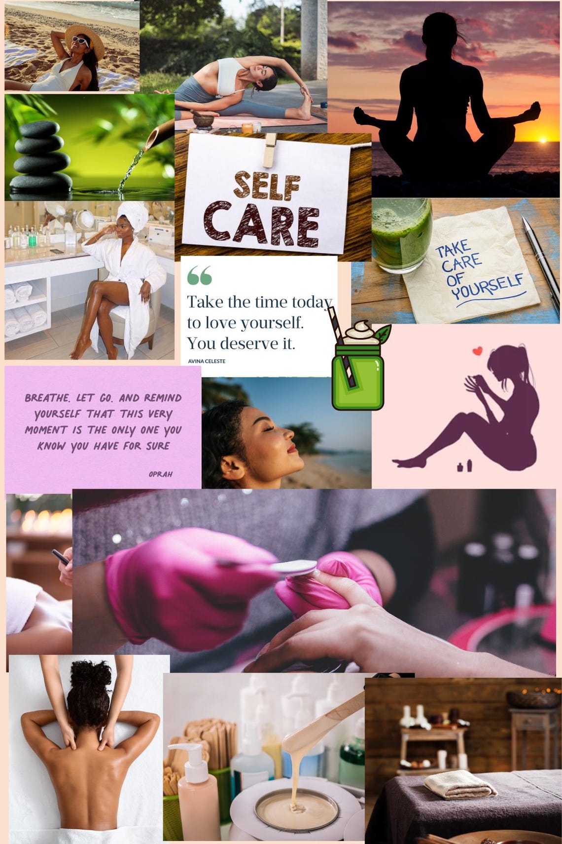 Kickstart 2025 With Our Vision Board Kit! Printable Templates # ...
