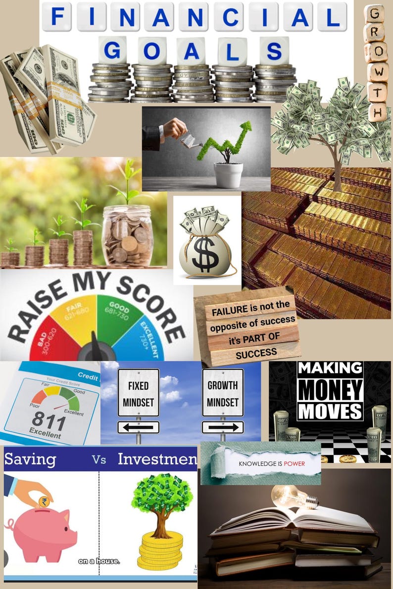 Kickstart 2025 With Our Vision Board Kit! Printable Templates # ...