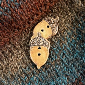 Acorn Shaped Button Cap Design #1 - Etsy