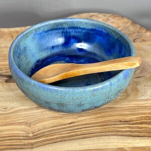 Shades of Blue Shallow Spice/condiment Bowl - Etsy