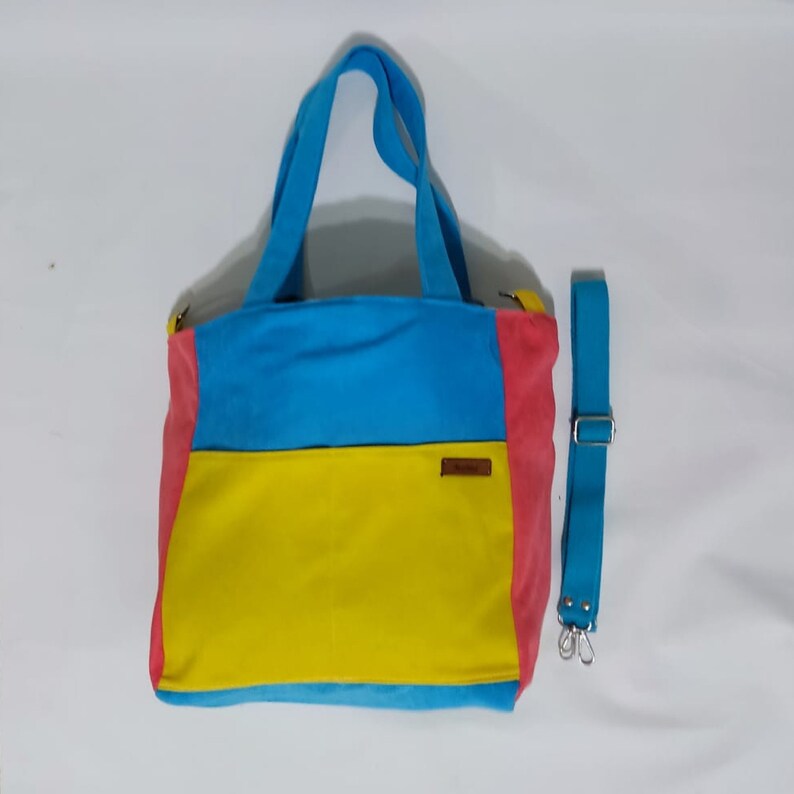 Fresh Colors Tote Handbags, Casual Shoulder Weekender Work Bag ...