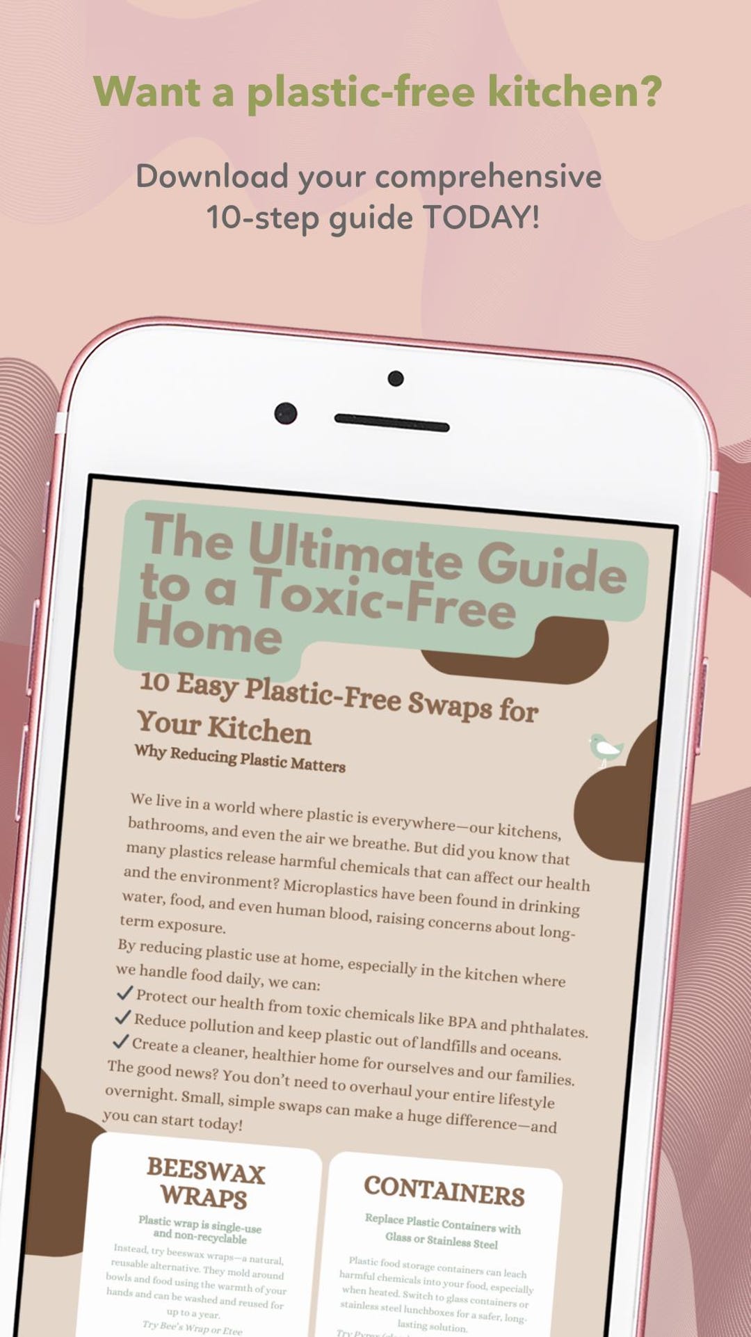 10 Easy Eco-friendly Swaps | Plastic-free Kitchen Guide | Zero-waste ...