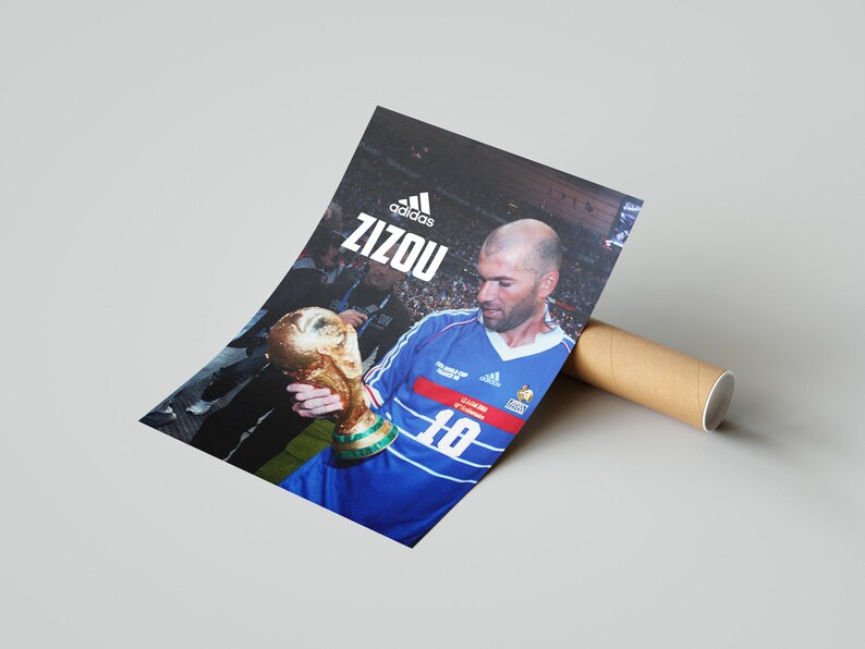 Zinedine Zidane "zizou" Poster - Etsy