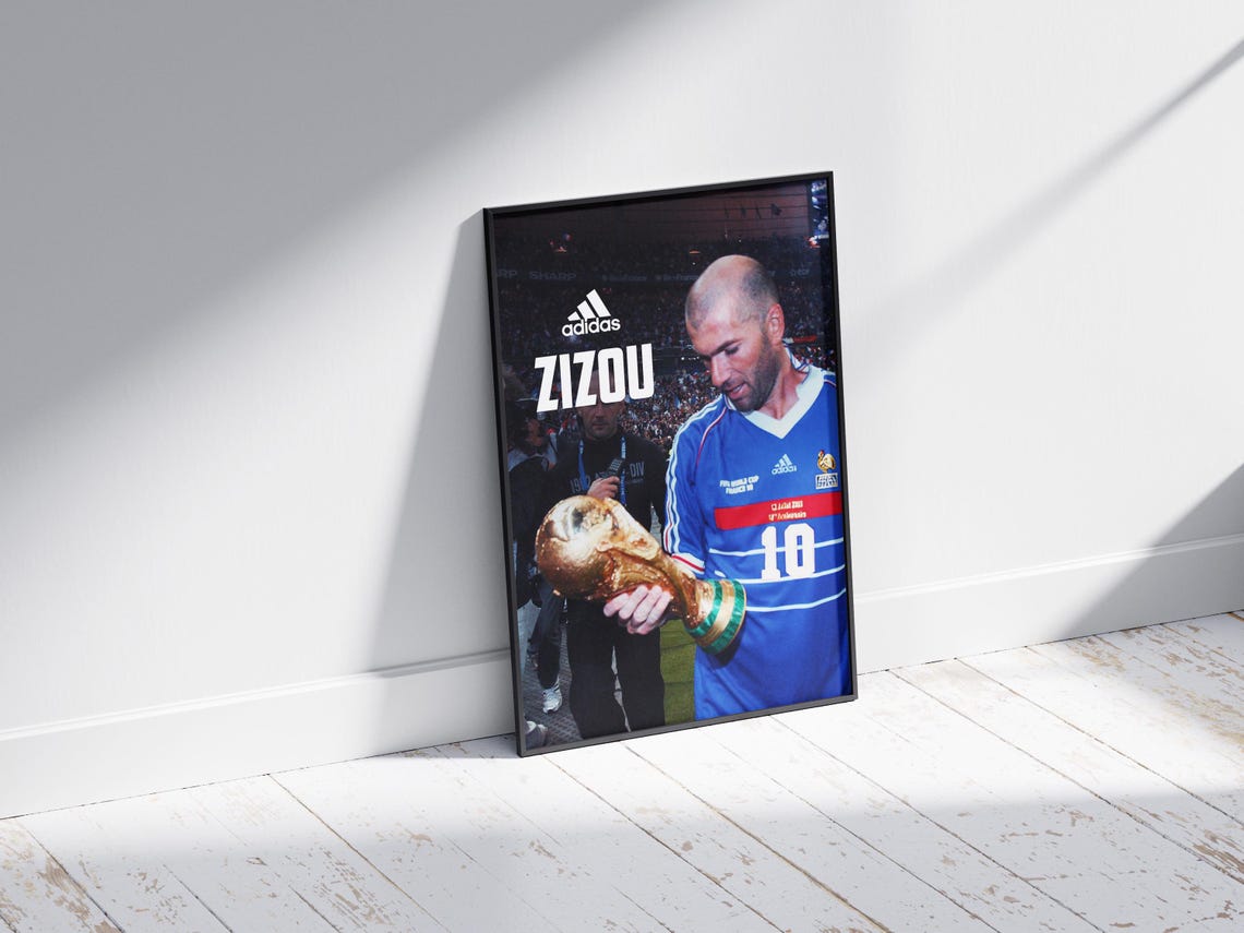 Zinedine Zidane "zizou" Poster - Etsy