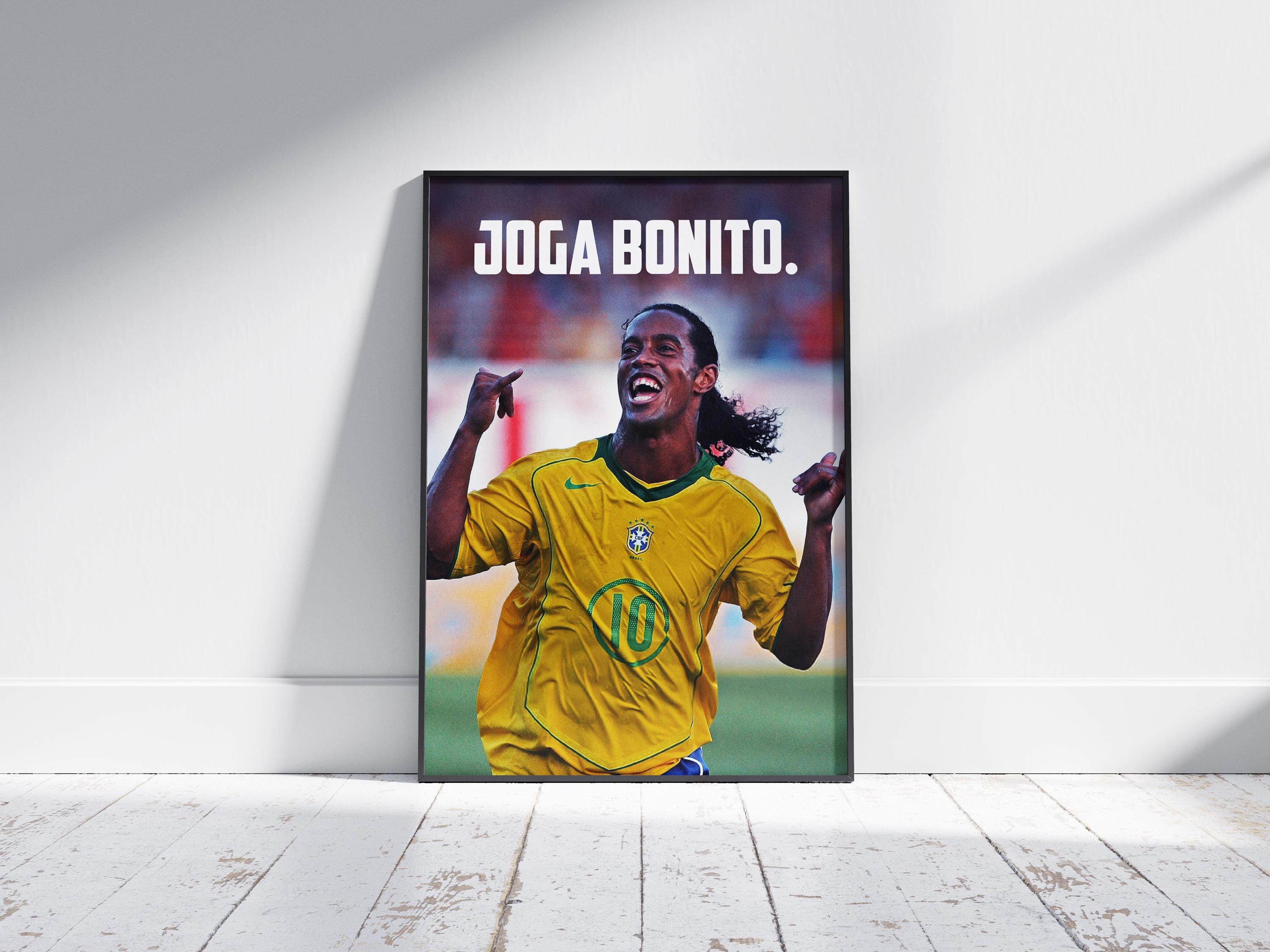 Ronaldinho "joga Bonito" Poster 2 - Etsy