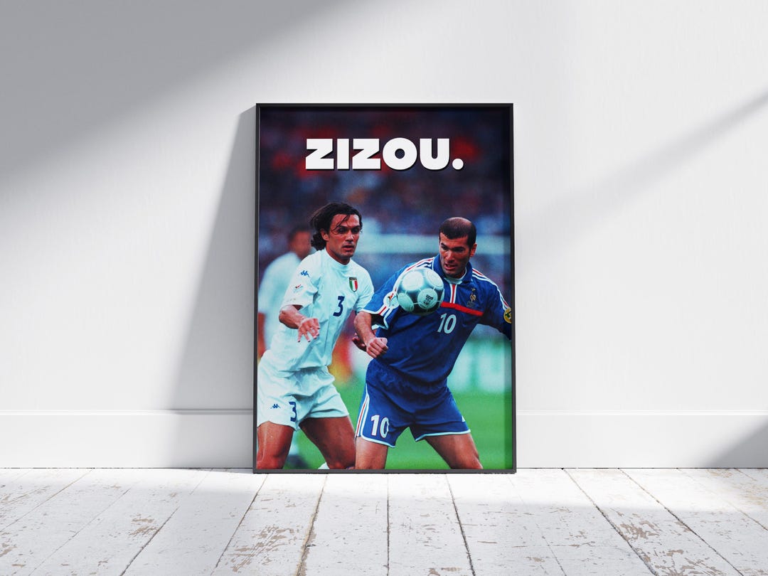 Zinedine Zidane "zizou" Poster - Etsy
