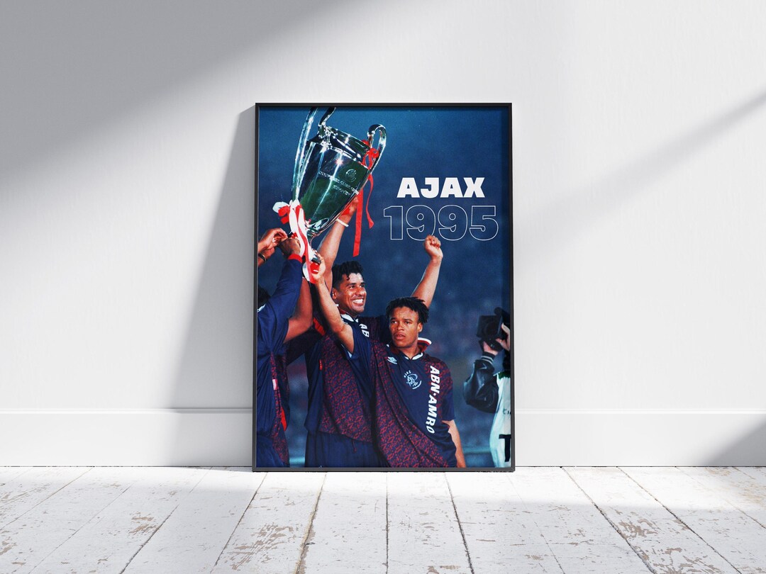 Ajax 1995 Champions League Poster - Etsy