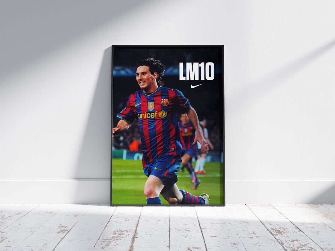 Lionel Messi "lm10" Poster - Etsy