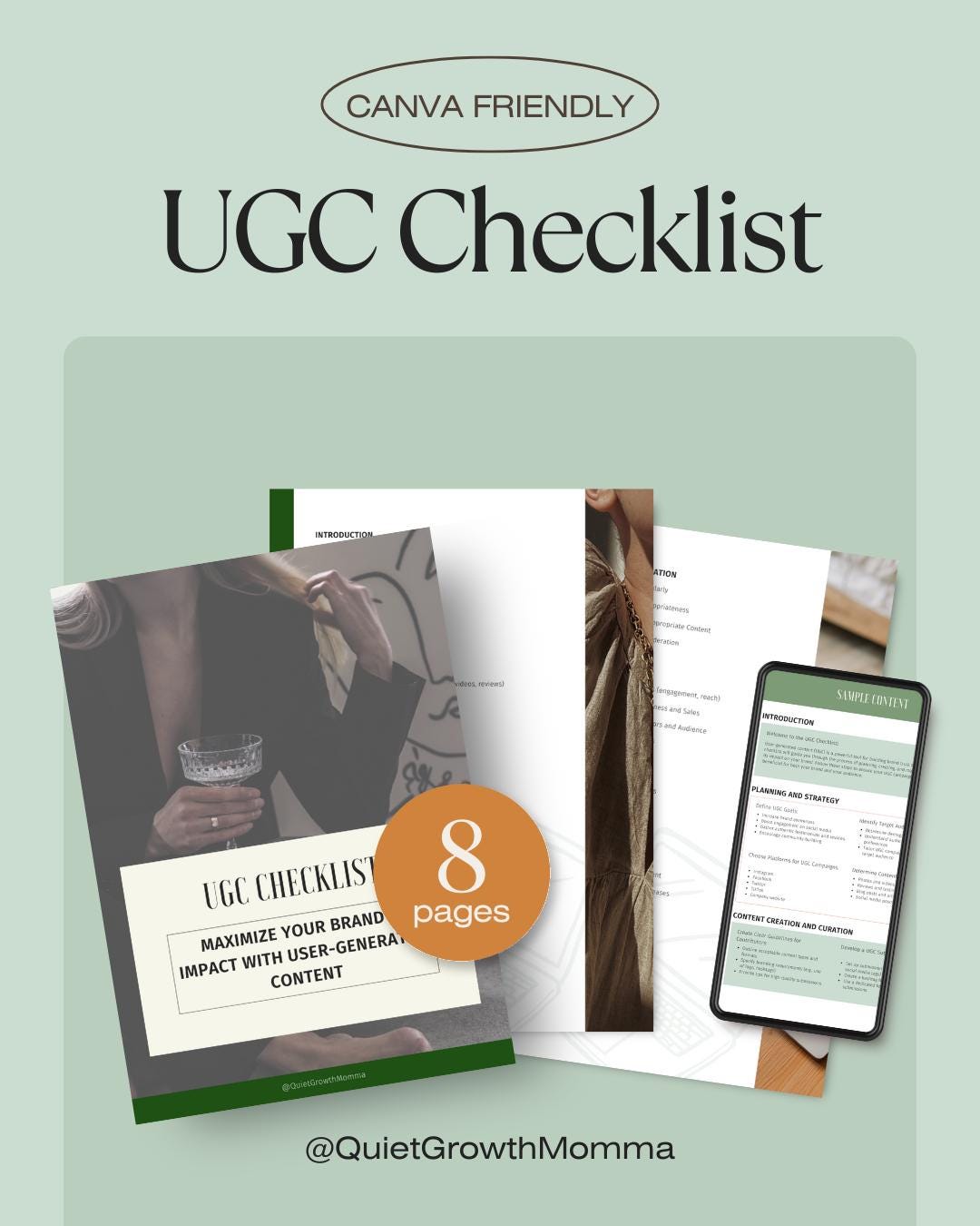 Ultimate UGC Creator Checklist - Brand Guide- Marketing- Digital ...