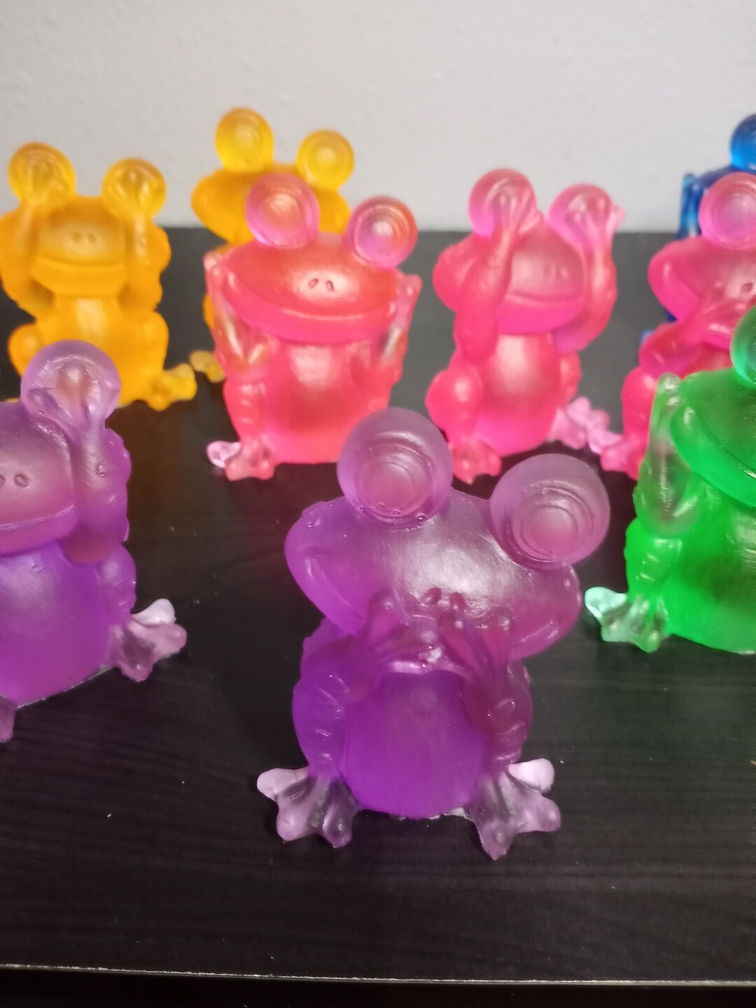 Hear No, See No, Speak No Evil Frog Figurine Set - Etsy