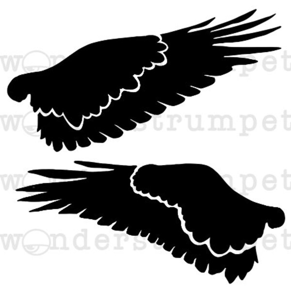 Raven Wings - Etsy