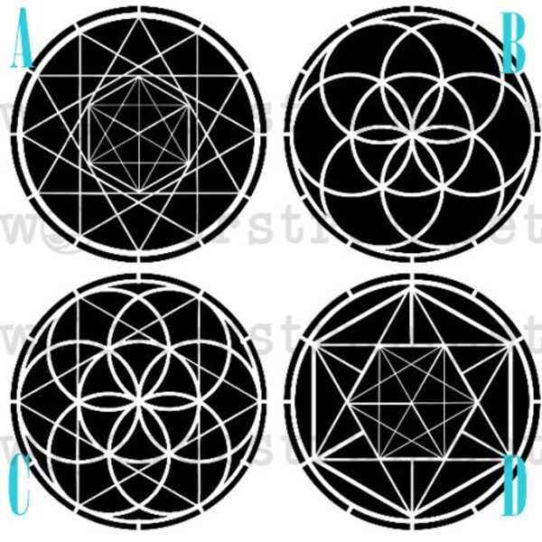 Sacred Geometry Grid - Etsy