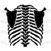 Full Rib Cage Stencil Set - Etsy