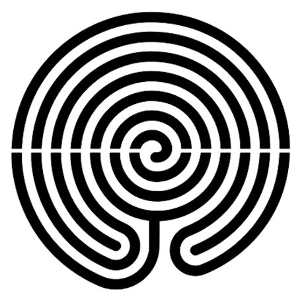 Chakravyuha Labyrinth Stencil - Etsy Australia