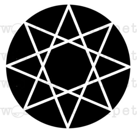 Octagram Sacred Geometry Stencil | Etsy