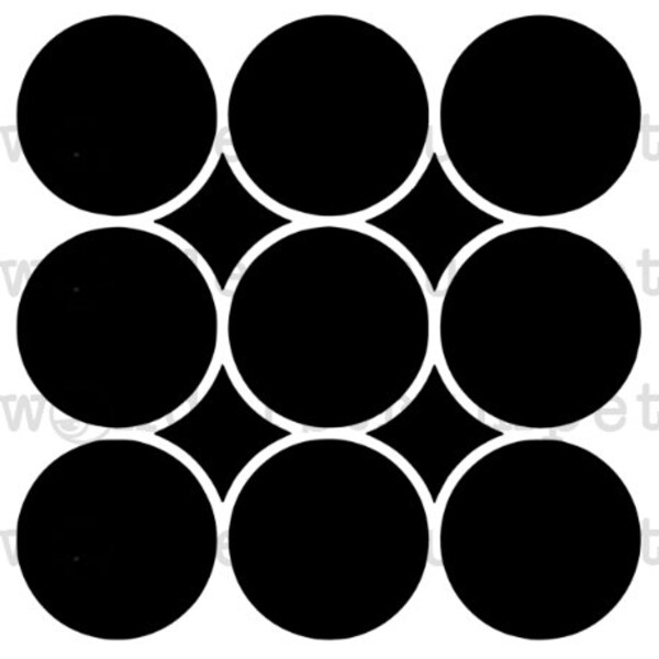 Circle Stencil - Etsy