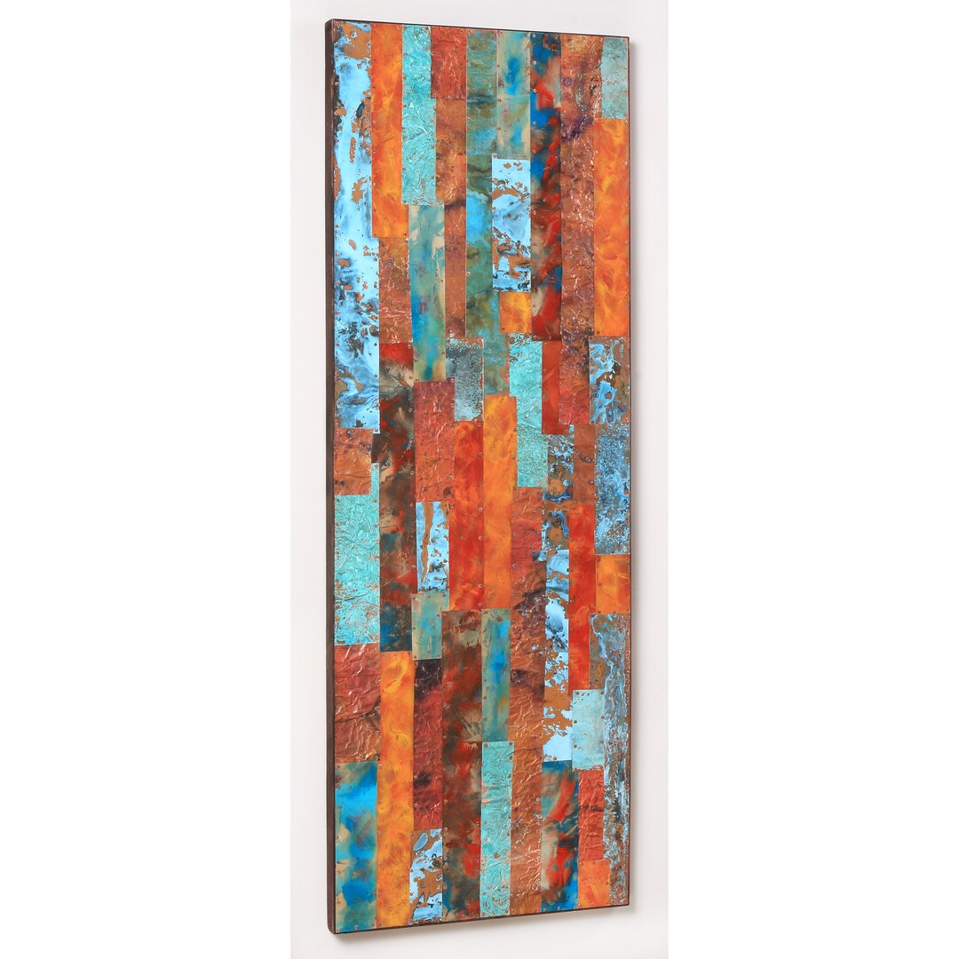 Copper and Metal Wall Panel - Etsy