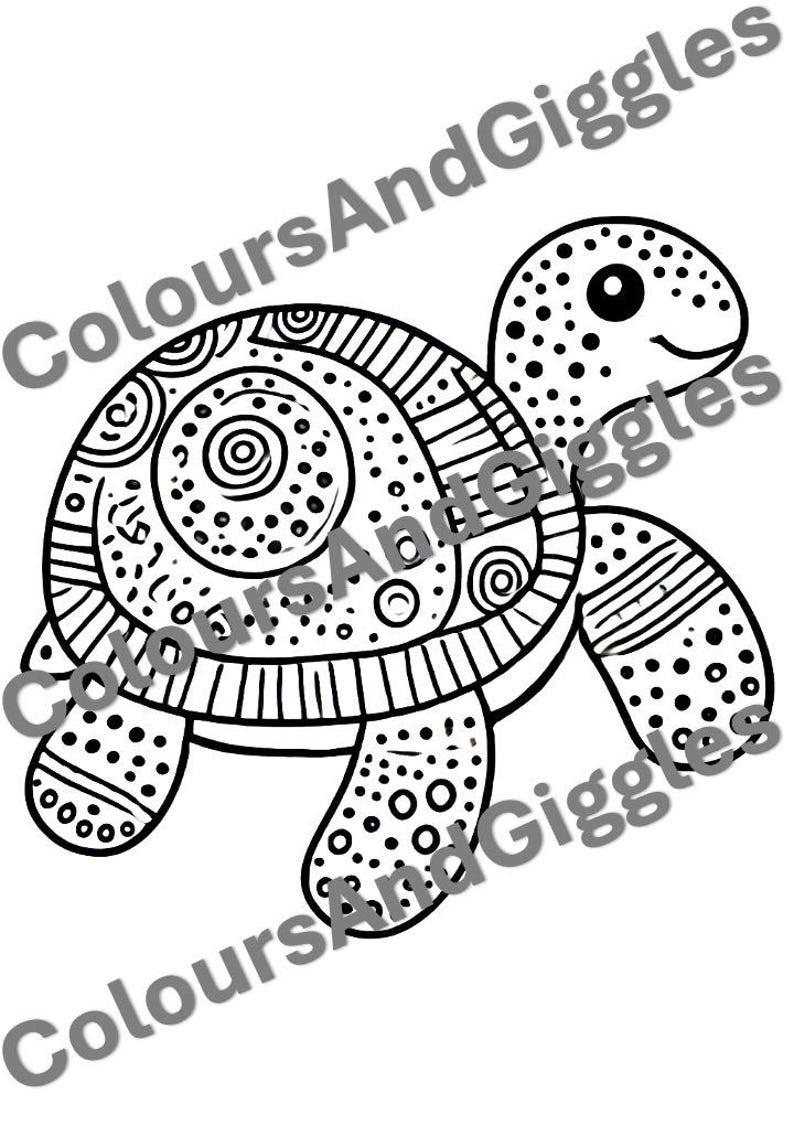 Animal Colouring Pages Bundle – 5 Printable Designs for Kids & Adults ...