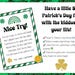 St Patricks Day Kids Printable, Leprechaun Letter Printable, Leprechaun ...
