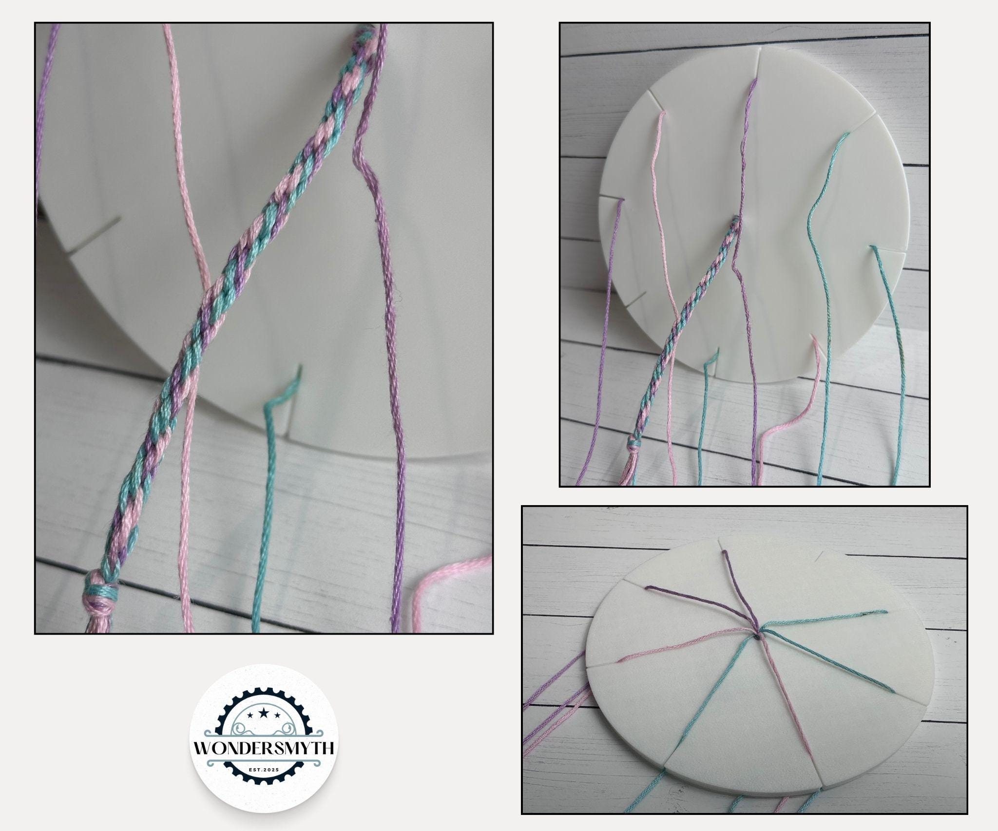 Jellyfish Bracelet Loom, 3d Printed Bracelet Accessory, Kumihimo ...