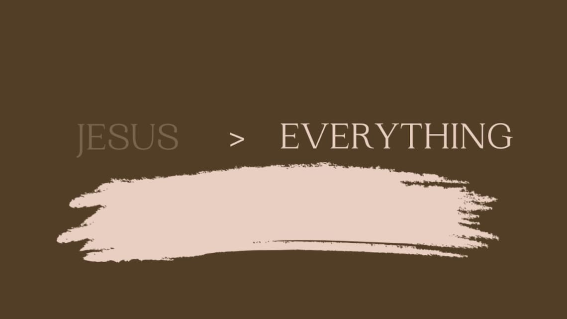 Jesus Over Everything Wallpaper - Etsy