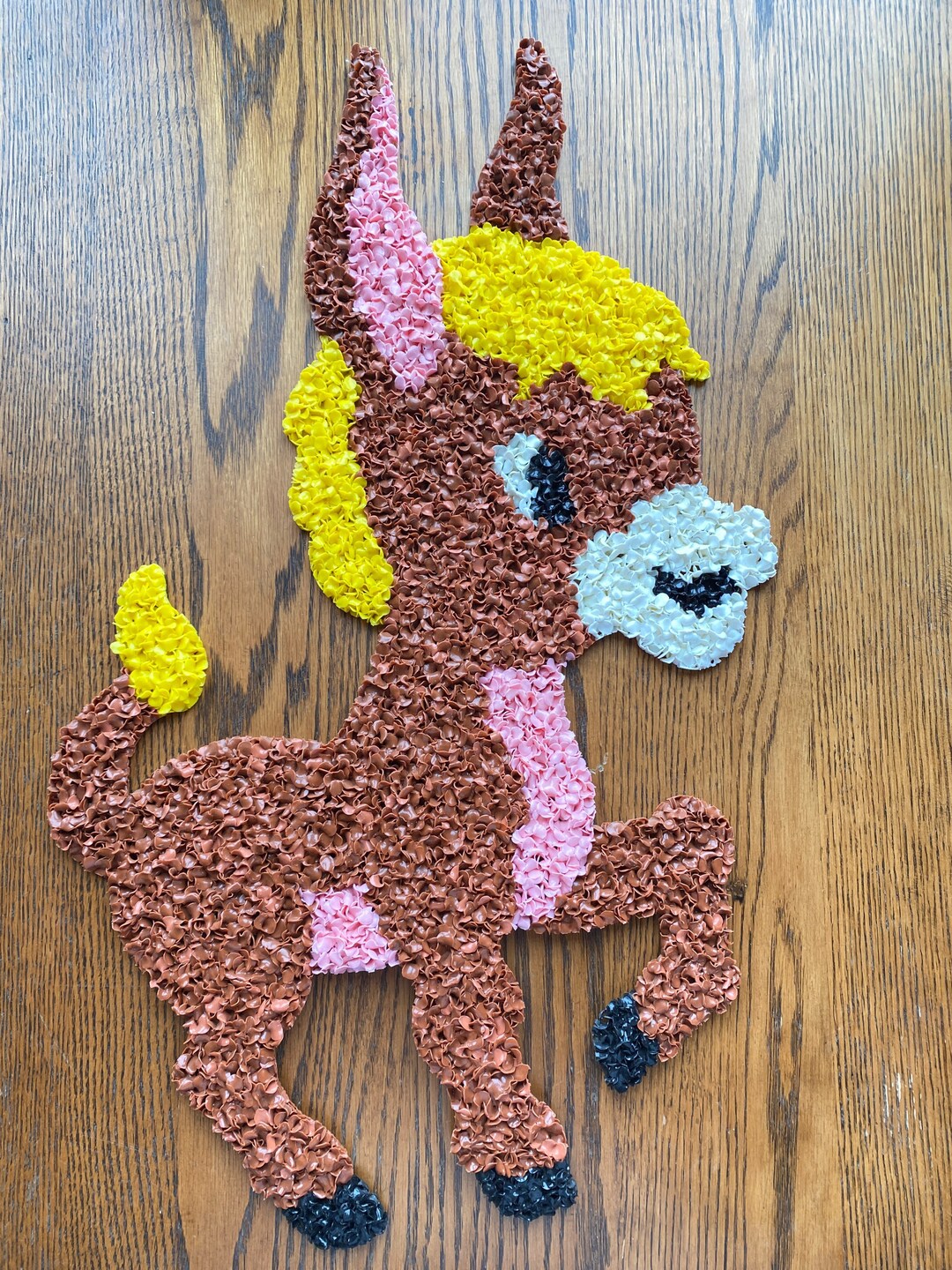 Vintage Popcorn Melt Donkey - Etsy