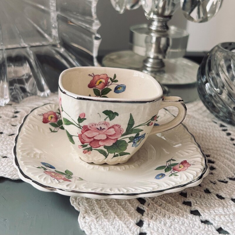 Square Tea Cup - Etsy