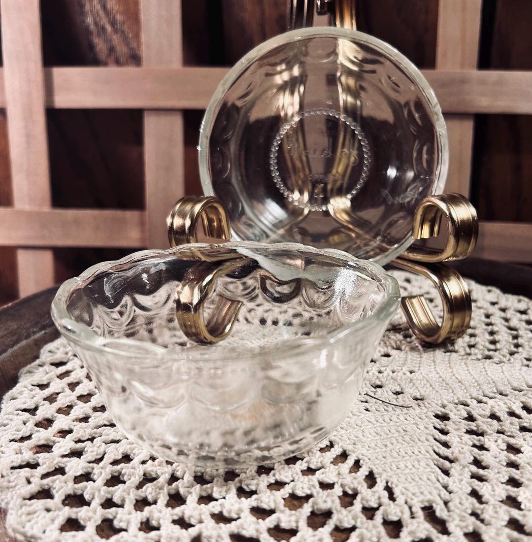 Buy Vintage Maid of Honor Custard Bowls (set of 2) - Retro Farmhouse ...