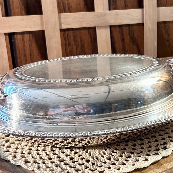 Silver Buffet Server - Etsy